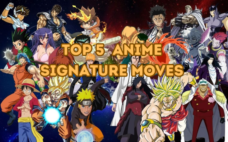 164 - Top 5 Anime Signature Moves - PodCavern