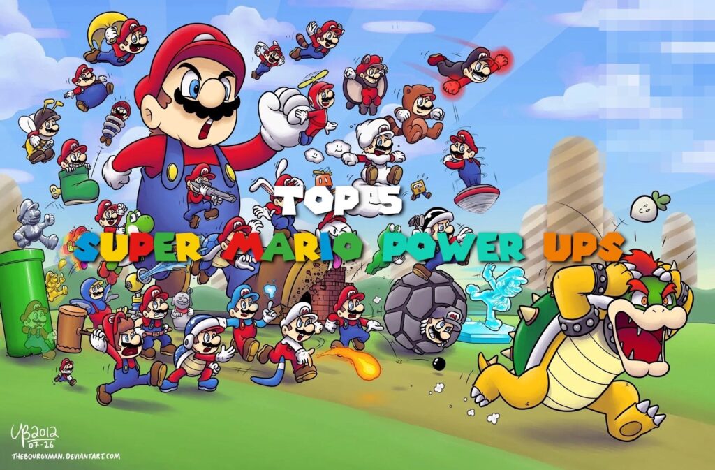 188 - Top 5 Super Mario Power Ups - PodCavern